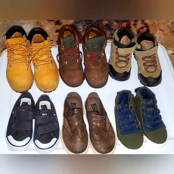 Timberland | Shoes | Lil Kids Boot Shoe Bundle 6 Pair | Poshmark